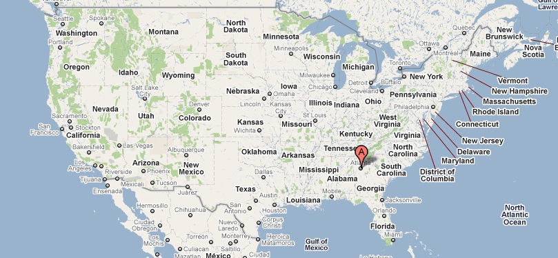 ATLANTA MAP | REO.co.il | השקעות נדל"ן בחו"ל | נכסים מכינוס